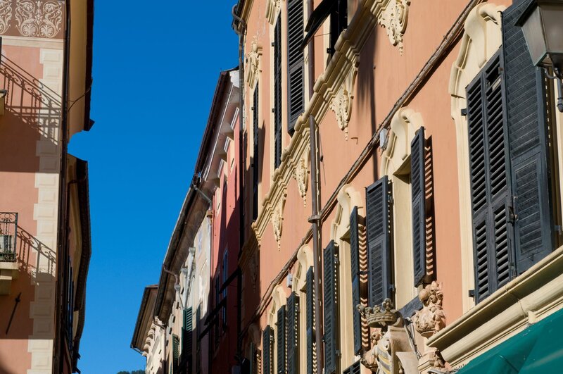 The historic center of Alassio: the Budello
