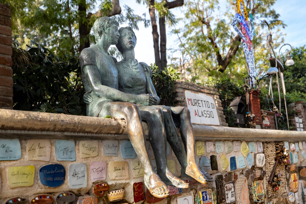 English people in Alassio